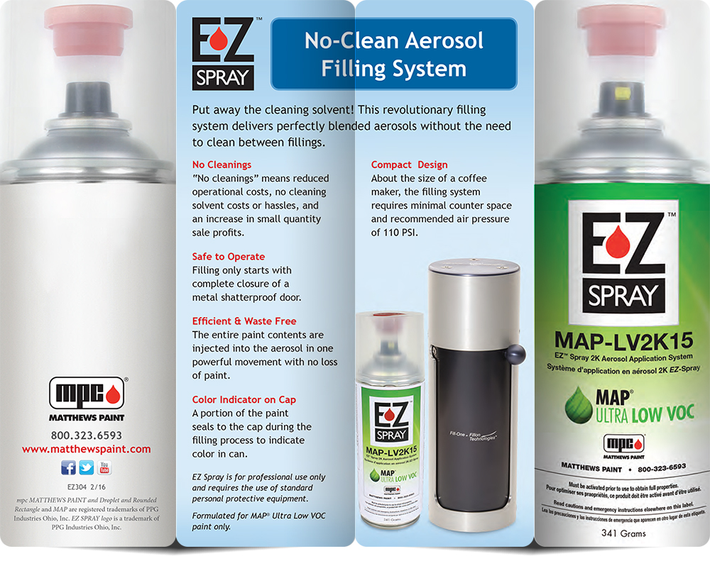 EZ Spray Brochures | Kerry Andersen